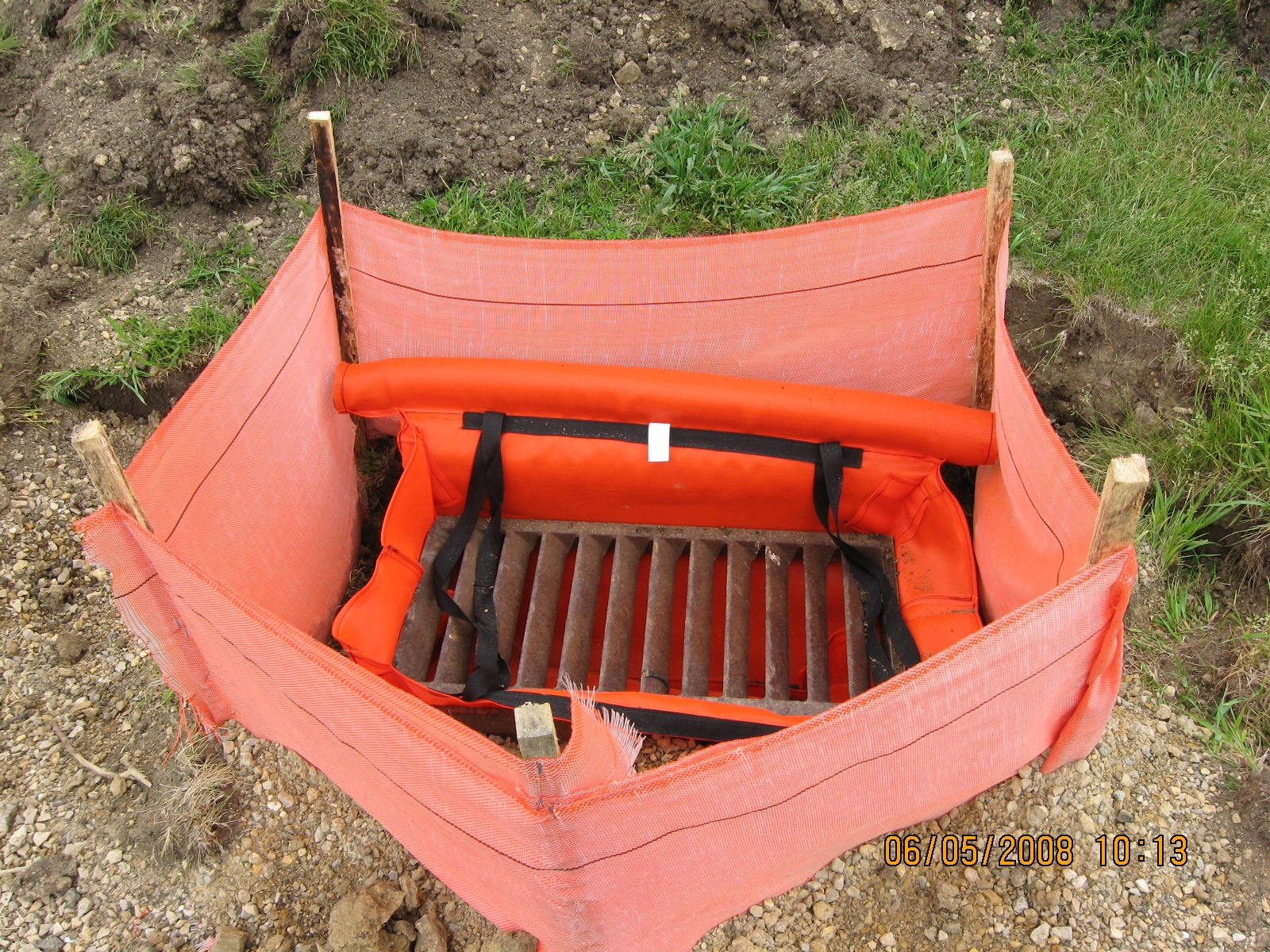 Construction stormwater photo gallery - Storm drain inlet protection ...