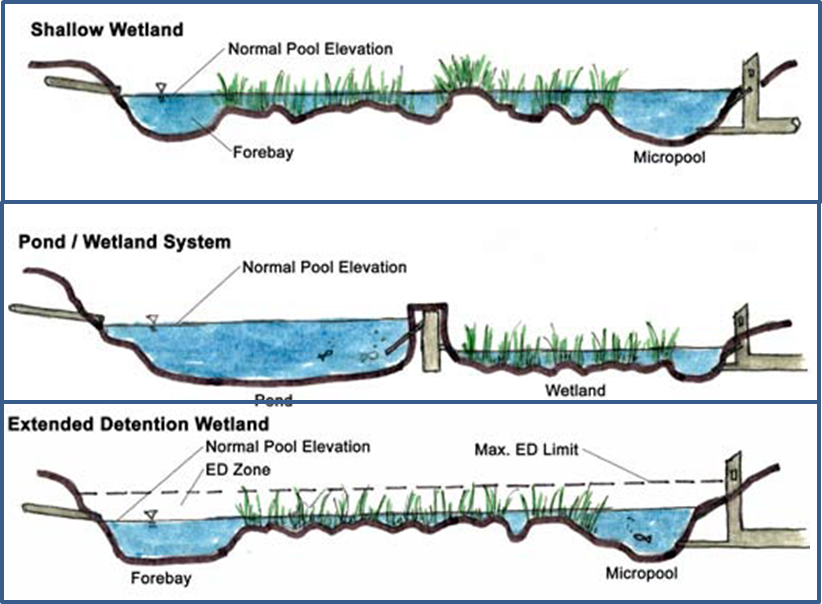 Types of stormwater wetlands | Minnesota Stormwater Manual