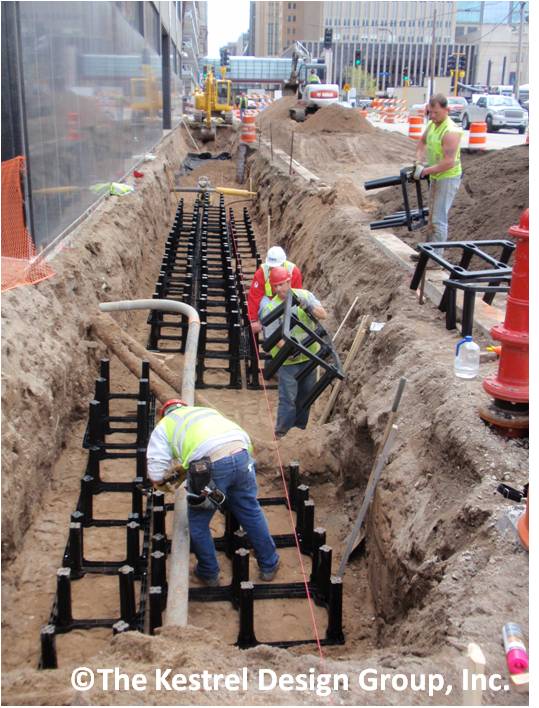 Case studies for tree trenches and tree boxes | Minnesota Stormwater Manual