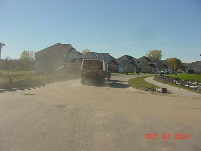 Construction stormwater photo gallery - Vehicle tracking BMPs ...