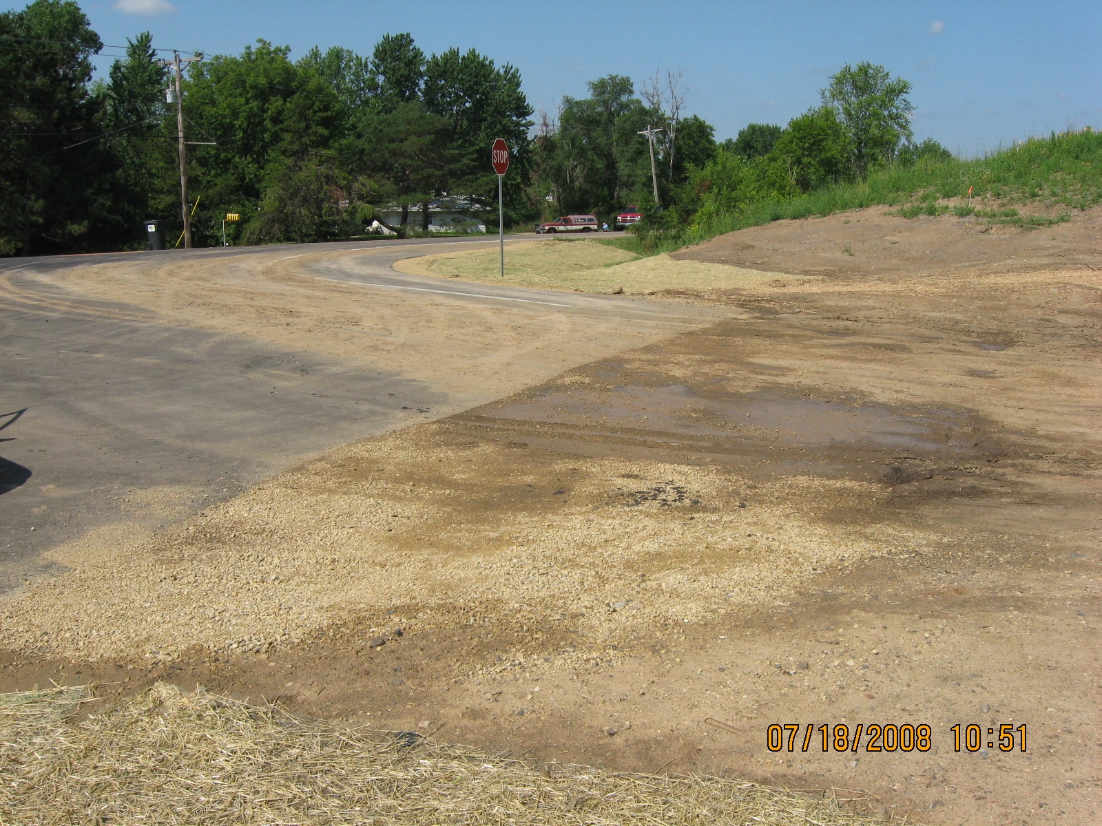 Construction stormwater photo gallery - Vehicle tracking BMPs ...