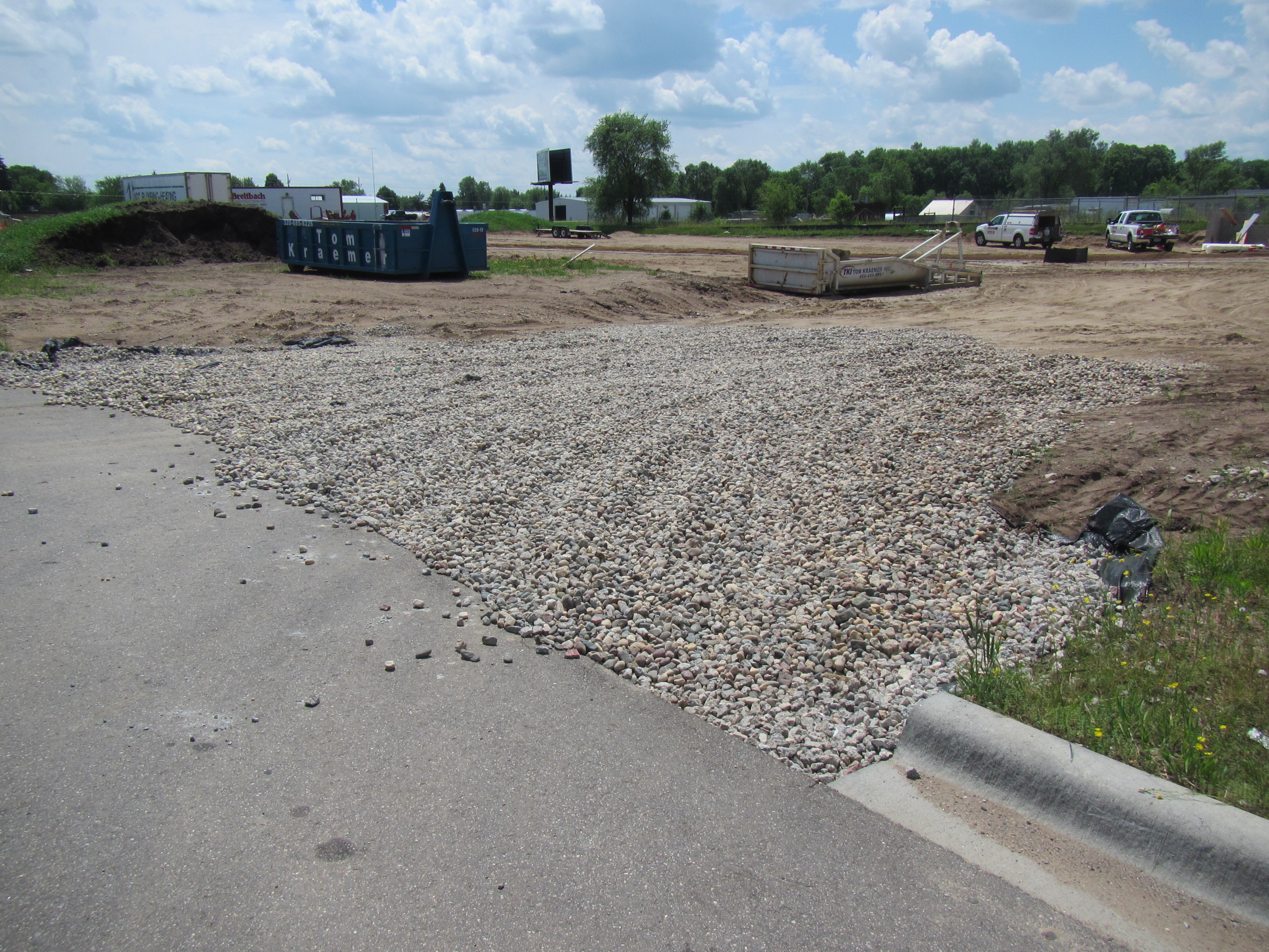 Construction stormwater photo gallery - Vehicle tracking BMPs ...